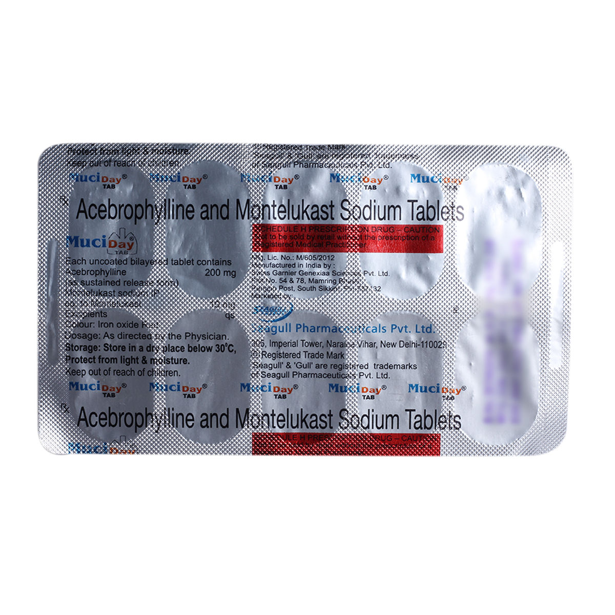 MUCIDAY TABLET Price, Uses, Side Effects, Composition - Apollo Pharmacy