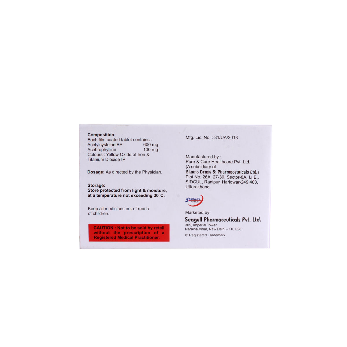 Muciday N Tablet 10's Price, Uses, Side Effects, Composition - Apollo ...