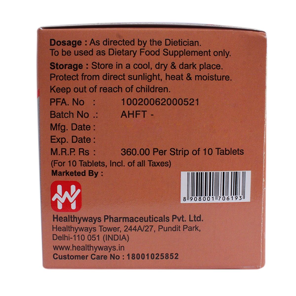Multi-Life Gold Tablet 10's Price, Uses, Side Effects, Composition ...