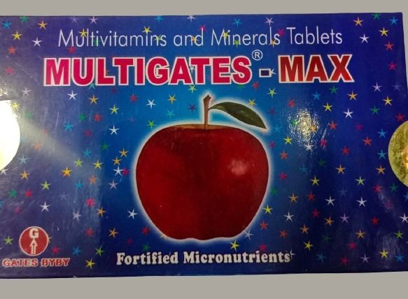 MULTIGATES MAX TABLET 10'S Price, Uses, Side Effects, Composition ...