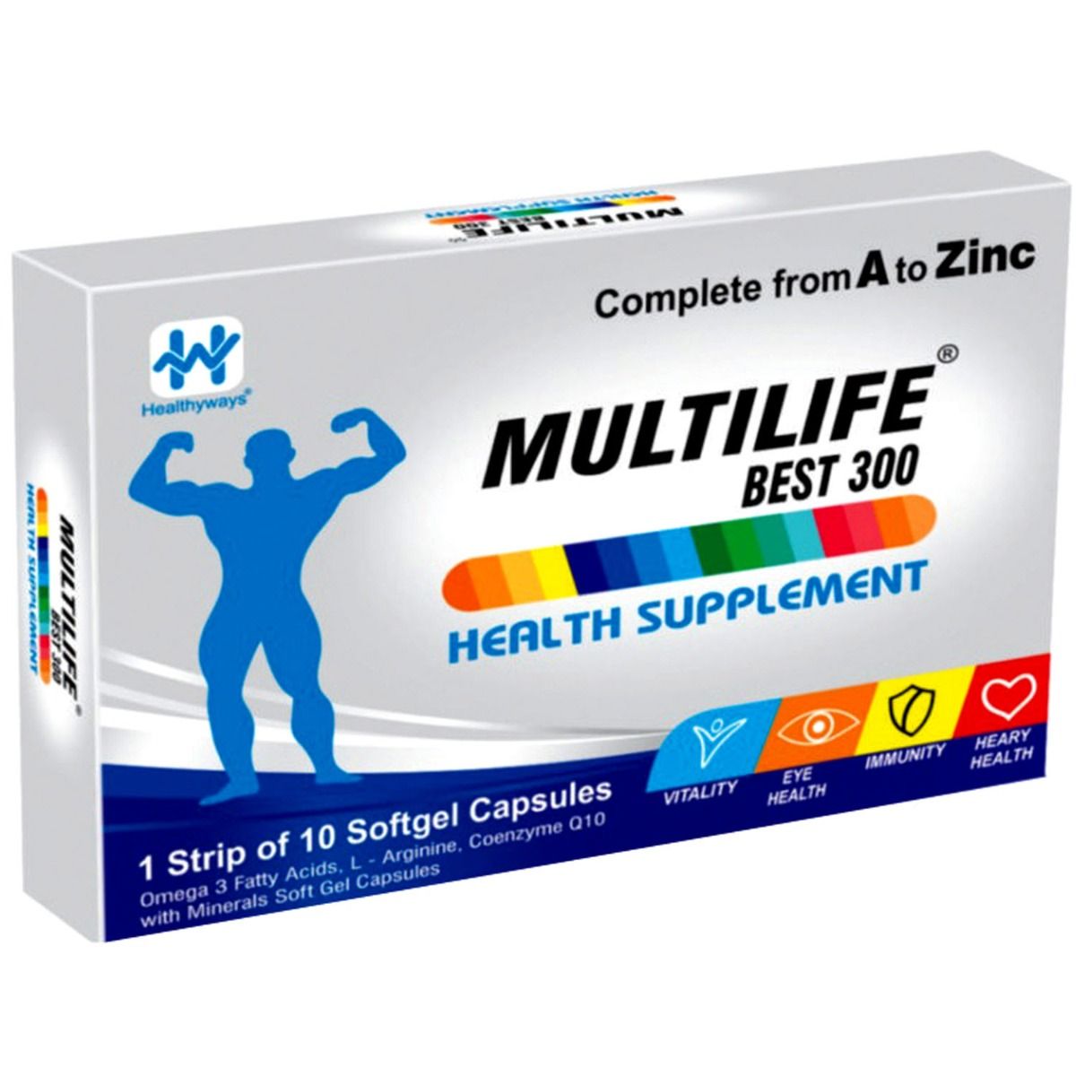 Multilife Best 100 Tablet 10's Price, Uses, Side Effects, Composition ...