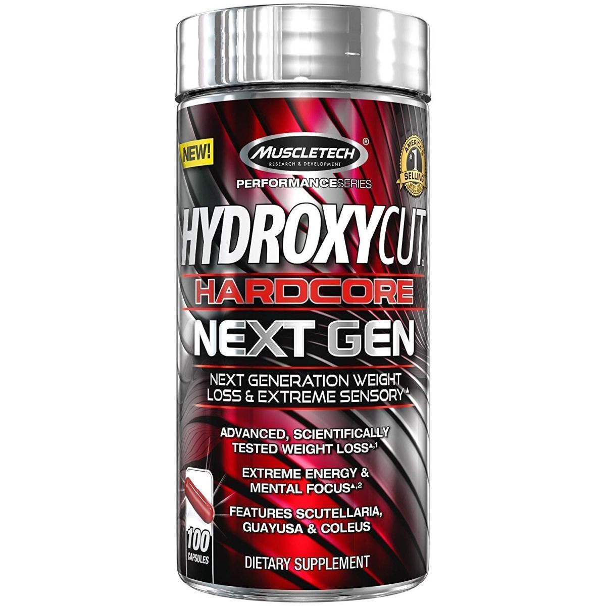MuscleTech Performance Series Hydroxycut Hardcore Elite, 110 capsules ...