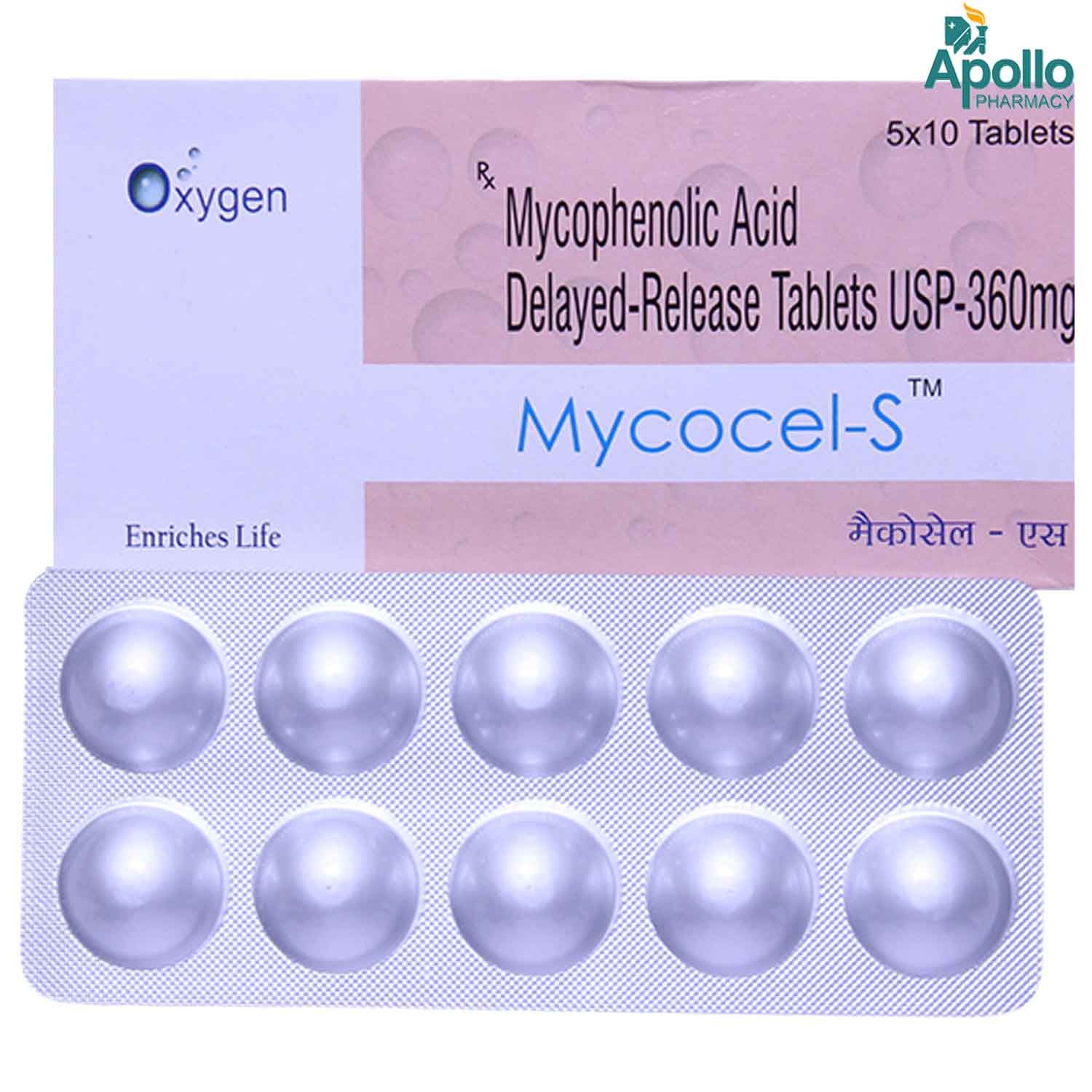 Mycocel-S Tablet 10's Price, Uses, Side Effects, Composition - Apollo ...