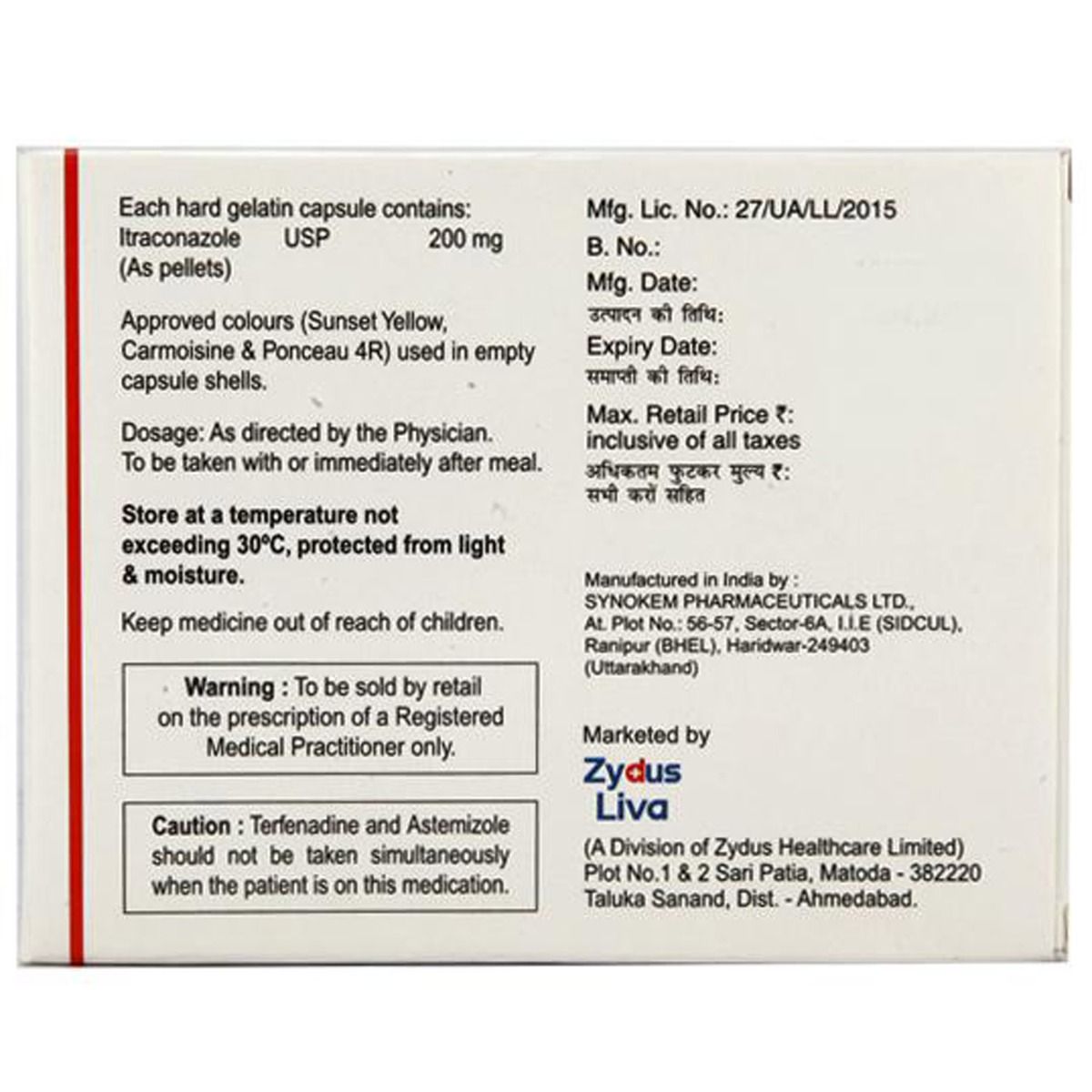 MYCOCLEAR 200MG CAPSULE 7'S Price, Uses, Side Effects, Composition ...