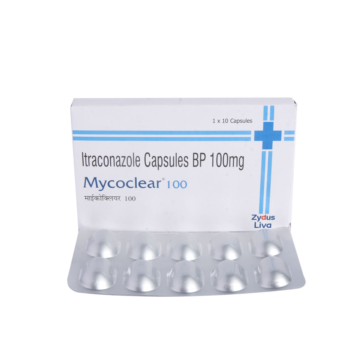Mycoclear 100 Capsule 10'S Price, Uses, Side Effects, Composition ...