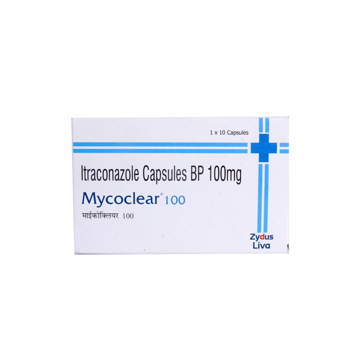 Mycoclear 100 Capsule 10'S Price, Uses, Side Effects, Composition ...