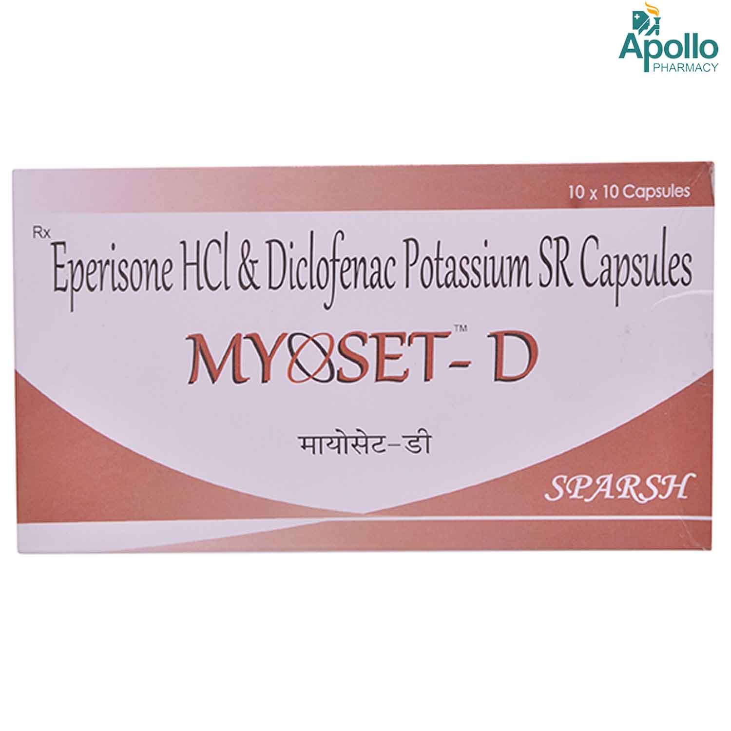 Myoset D Tablet 10's Price, Uses, Side Effects, Composition - Apollo ...