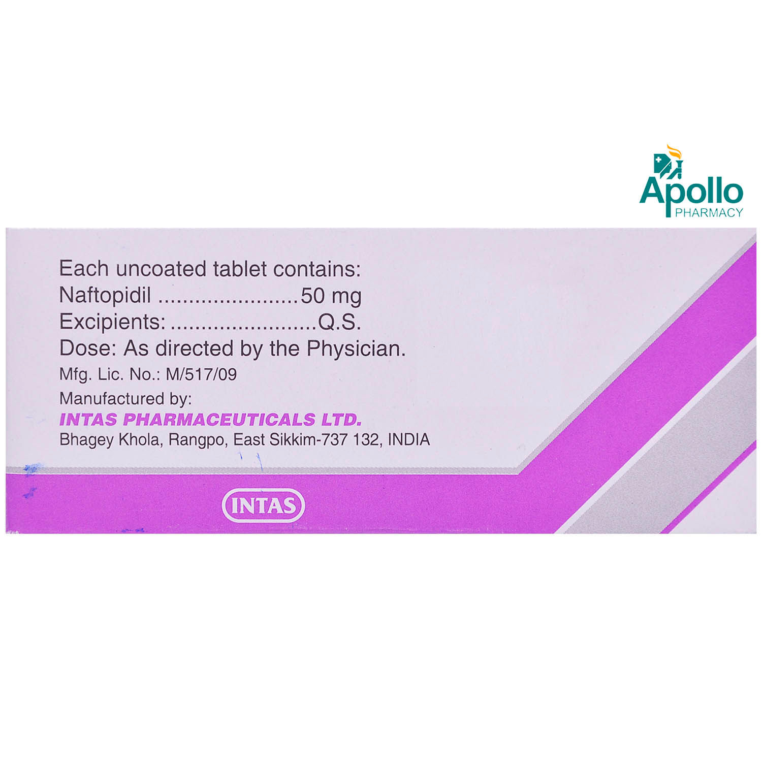 Nafodil 50 Tablet 10's Price, Uses, Side Effects, Composition - Apollo ...