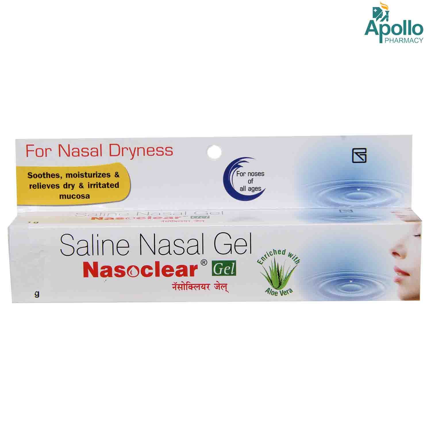 Nasoclear Gel 15 gm Price, Uses, Side Effects, Composition - Apollo ...