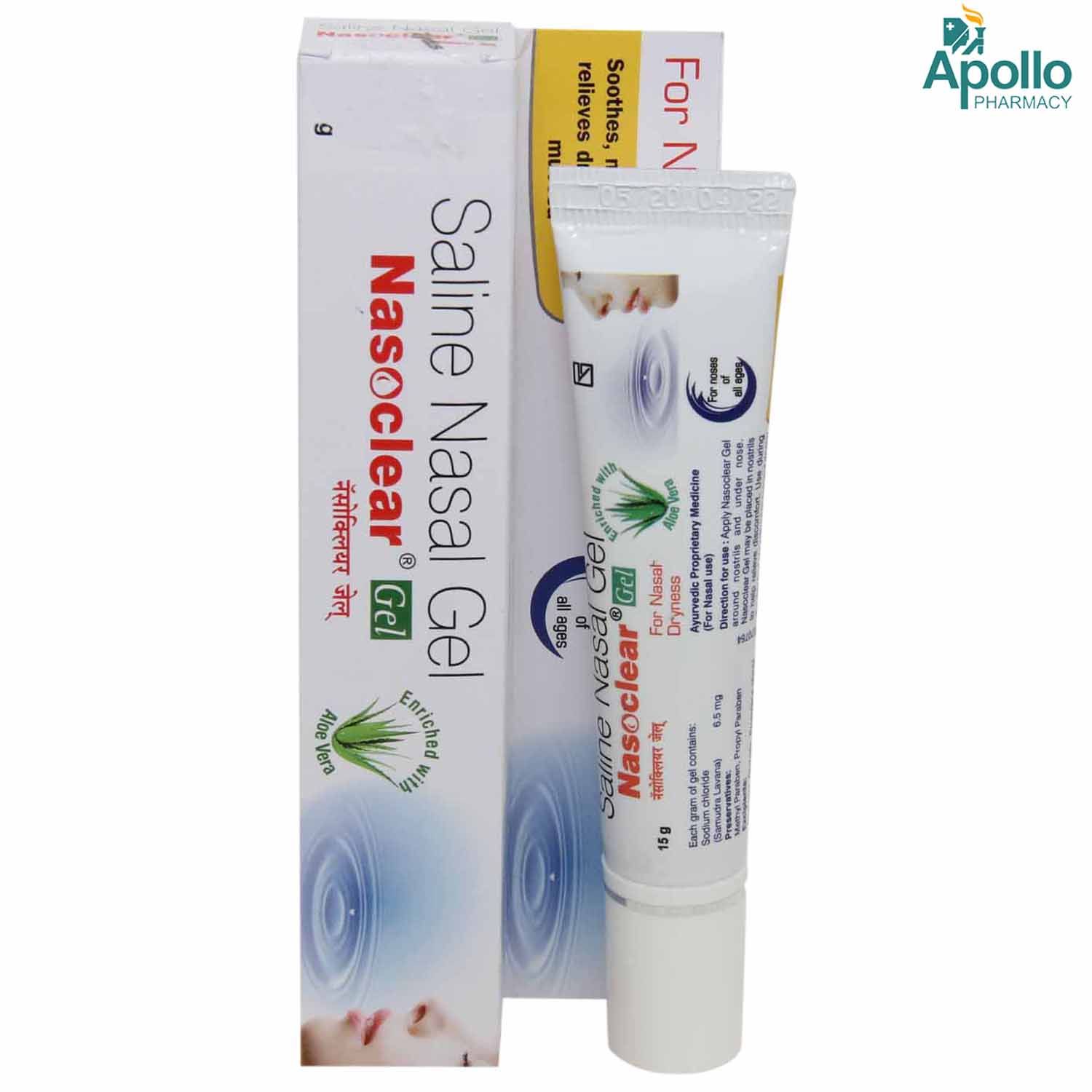 Nasoclear Gel 15 gm Price, Uses, Side Effects, Composition - Apollo ...
