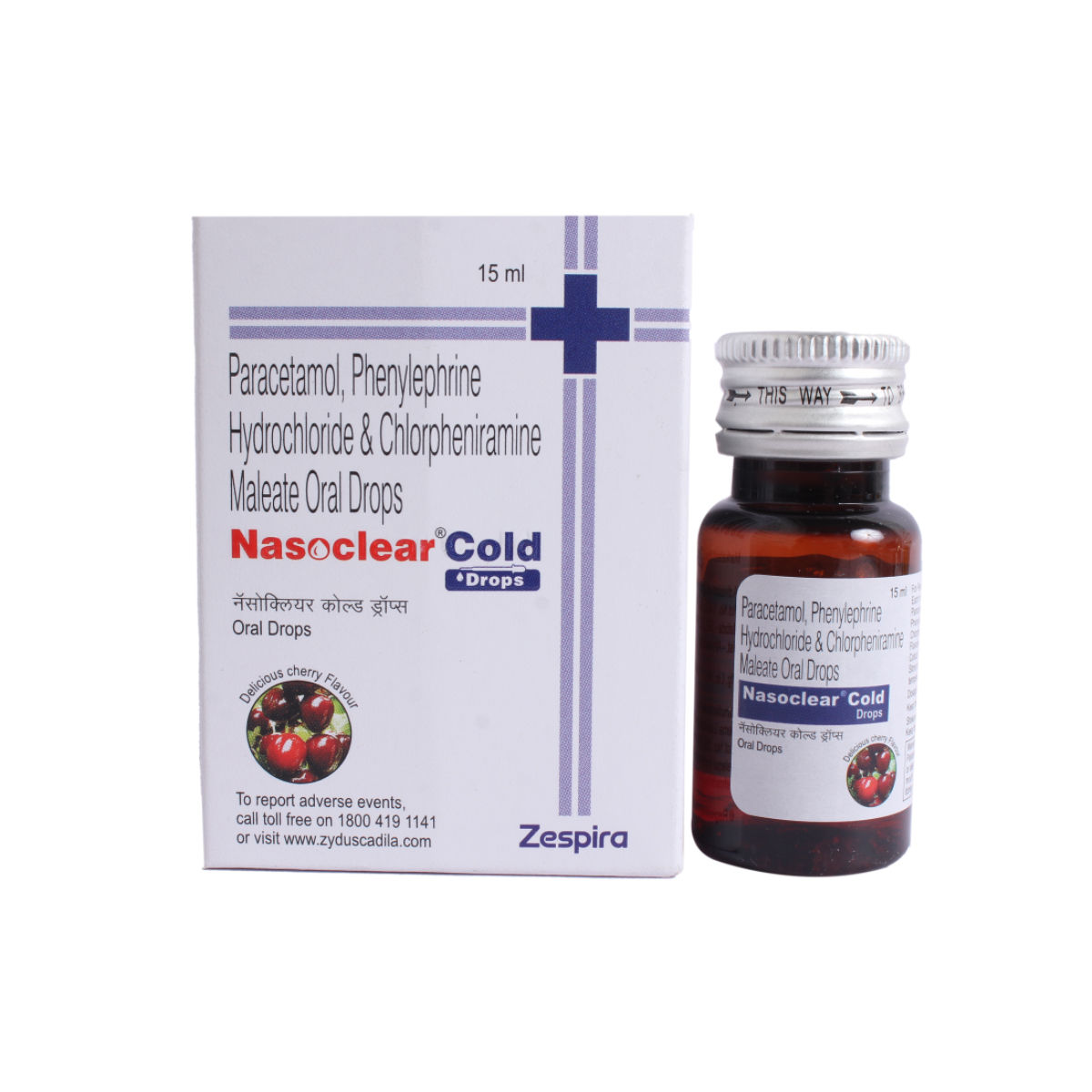 Nasoclear Cold Delicious Cherry Oral Drop 15 ml Price, Uses, Side ...