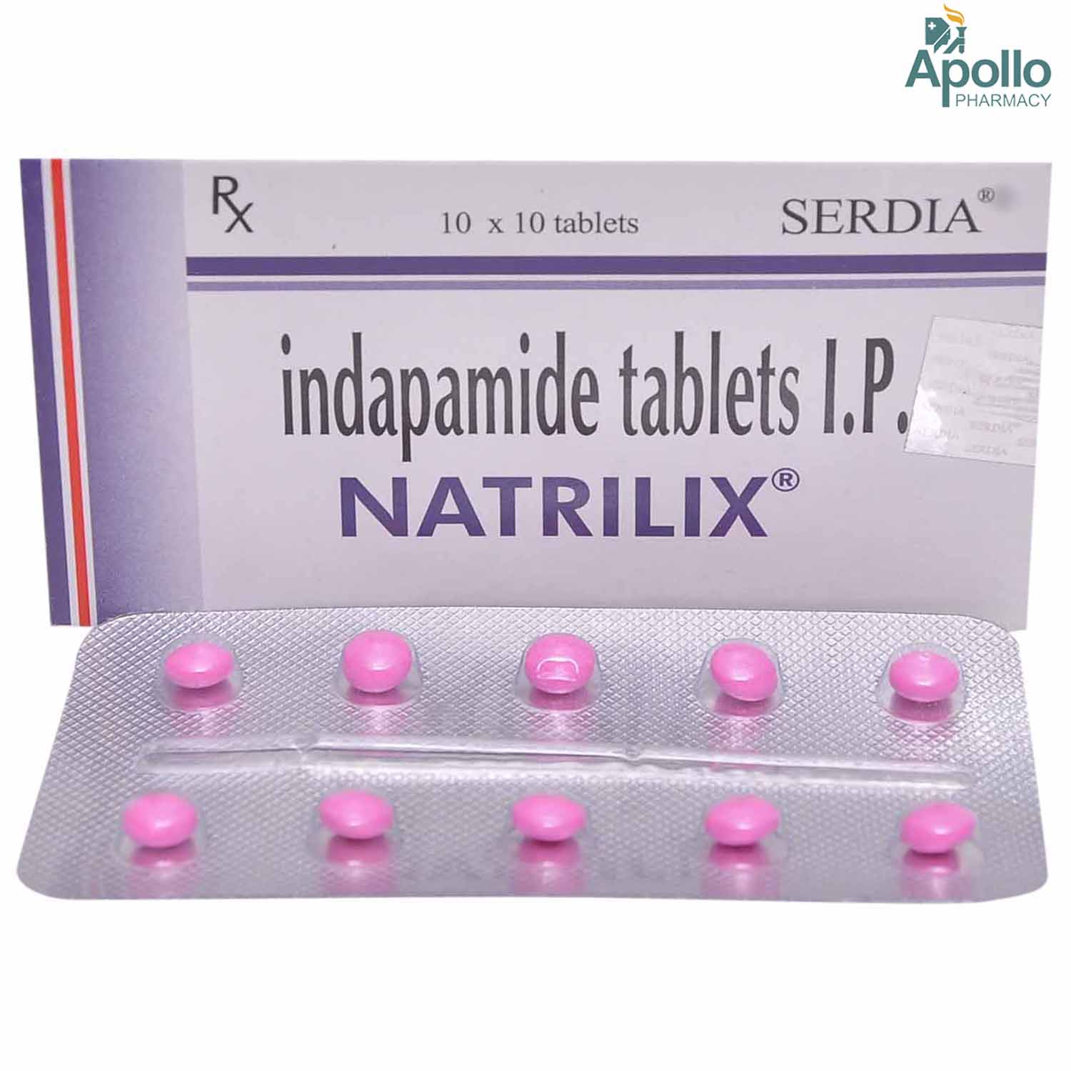 Natrilix Tablet 10's Price, Uses, Side Effects, Composition - Apollo ...