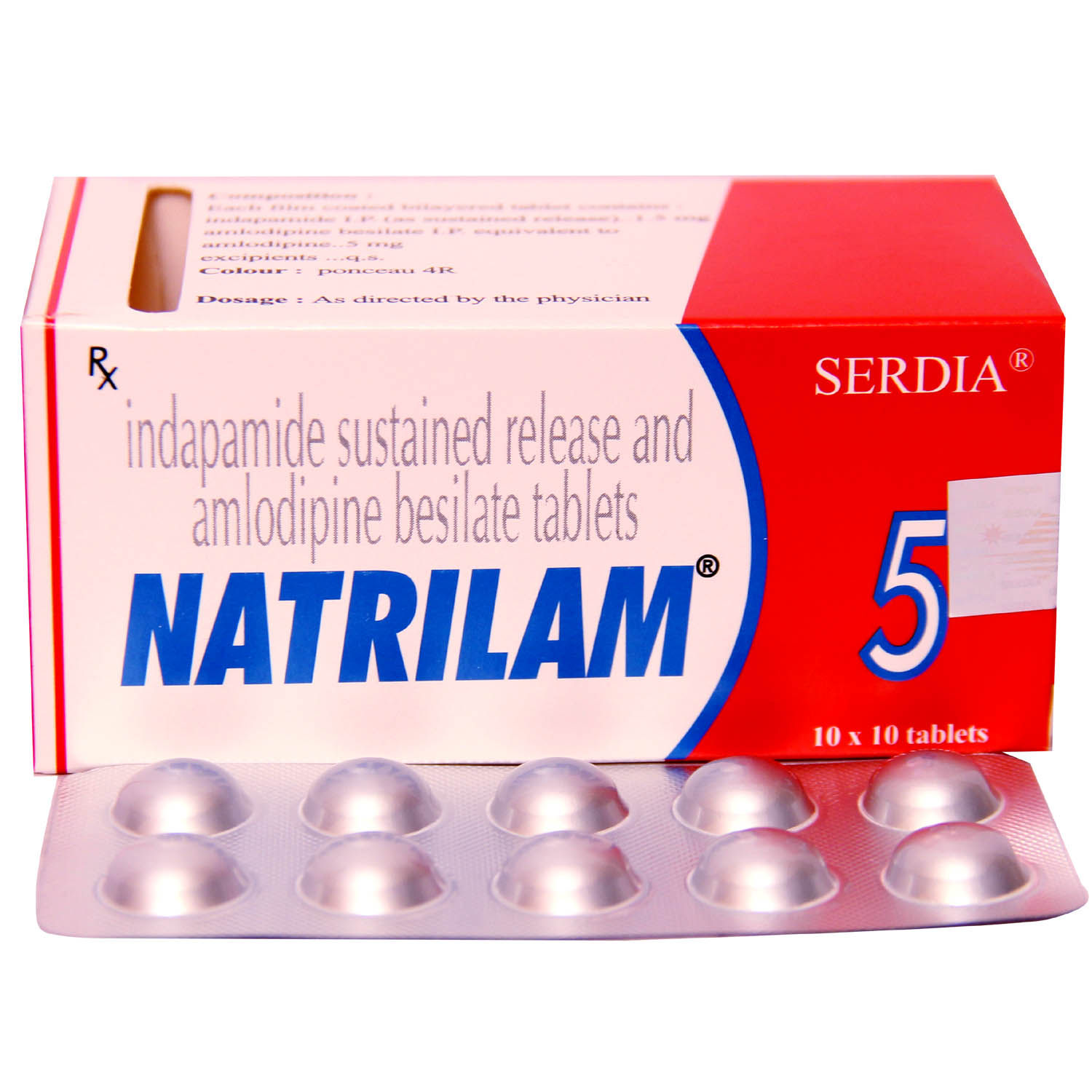 Natrilam 5 Tablet 10's Price, Uses, Side Effects, Composition - Apollo ...