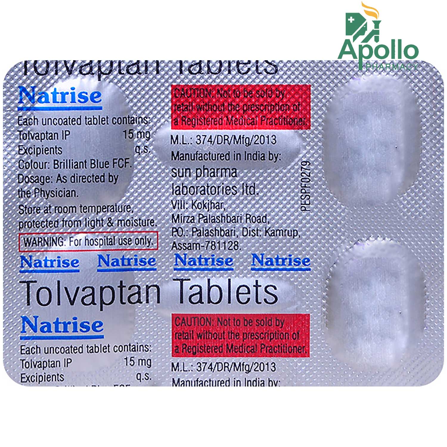 Natrise Tablet 4's Price, Uses, Side Effects, Composition - Apollo Pharmacy