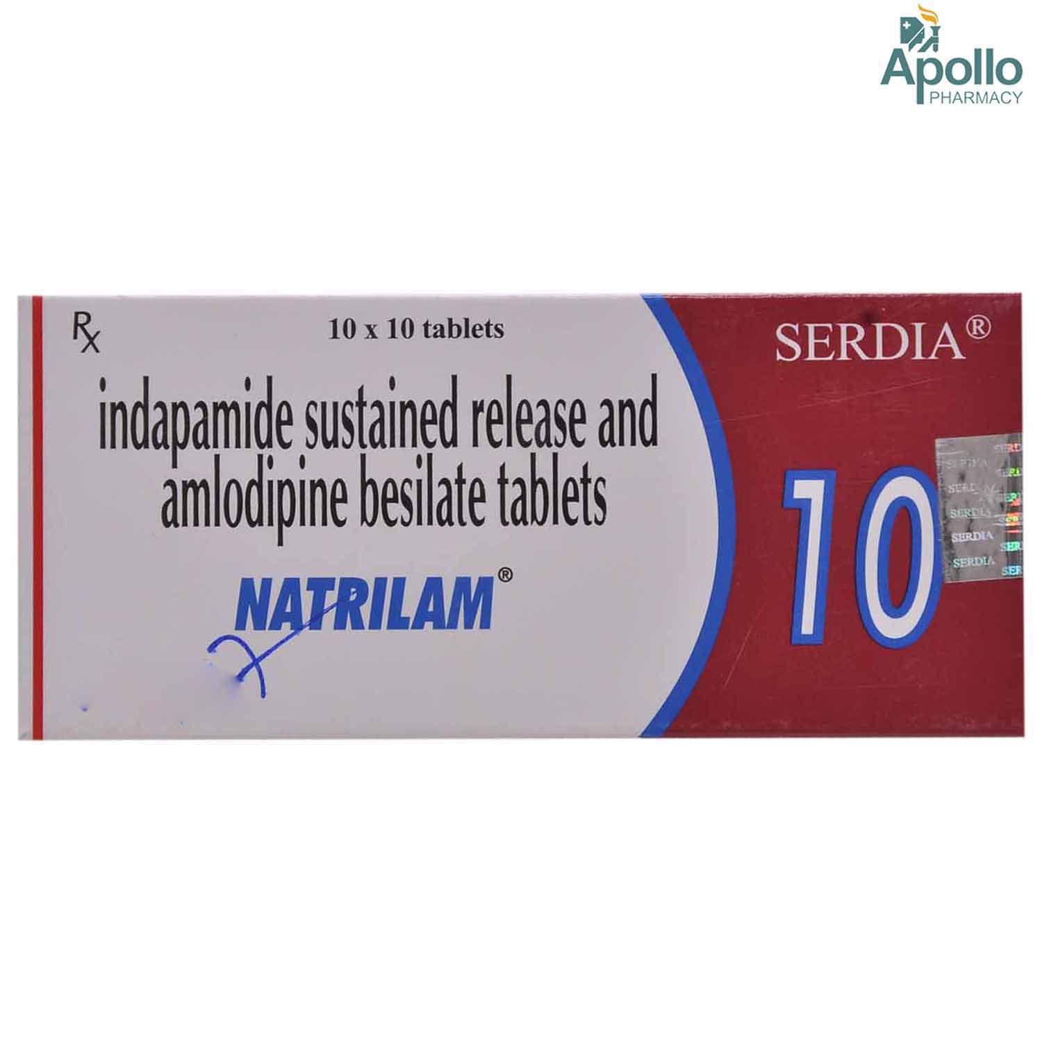 Natrilam Tablet 10's Price, Uses, Side Effects, Composition - Apollo ...