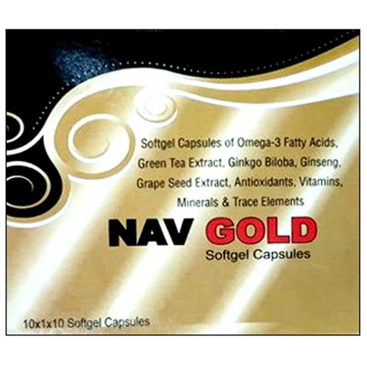 Nav Gold Softgel Capsule 10's Price, Uses, Side Effects, Composition ...