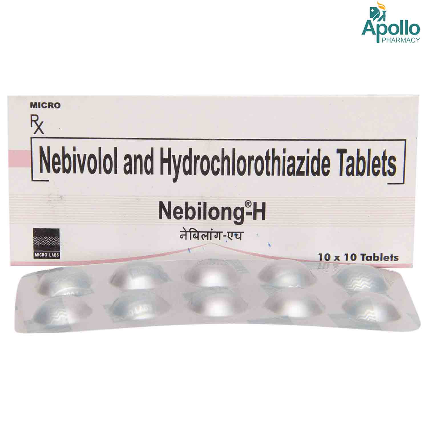 Nebilong-H Tablet 10's Price, Uses, Side Effects, Composition - Apollo ...
