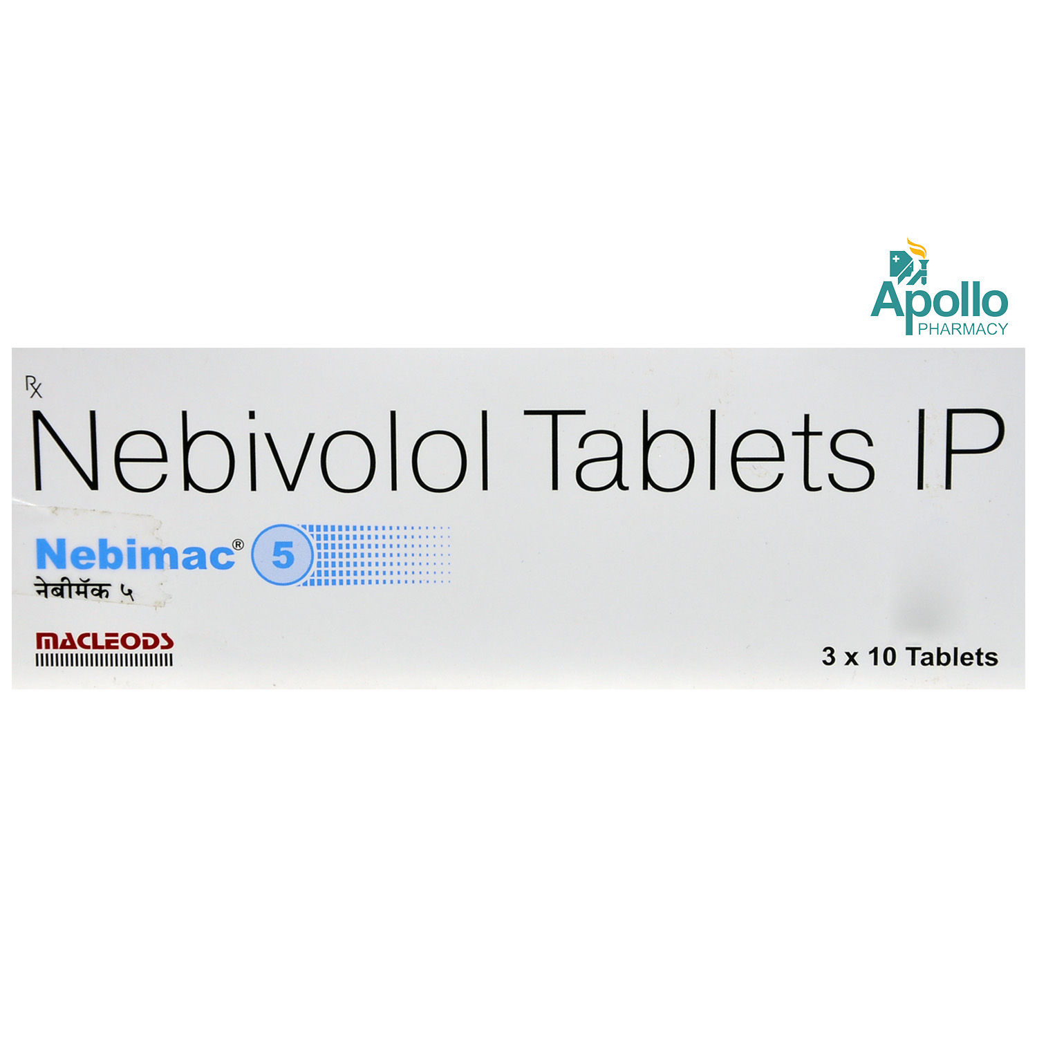 NEBIMAC 5MG TABLET Price, Uses, Side Effects, Composition - Apollo Pharmacy