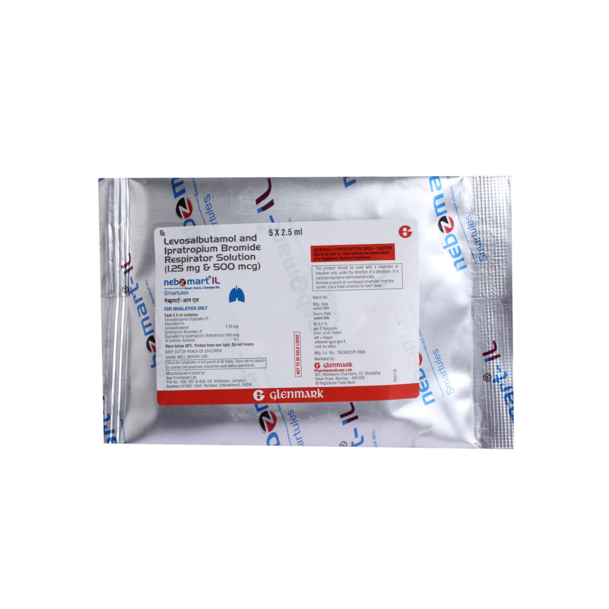 Nebzmart Ii Respules 2.5 ml Price, Uses, Side Effects, Composition ...