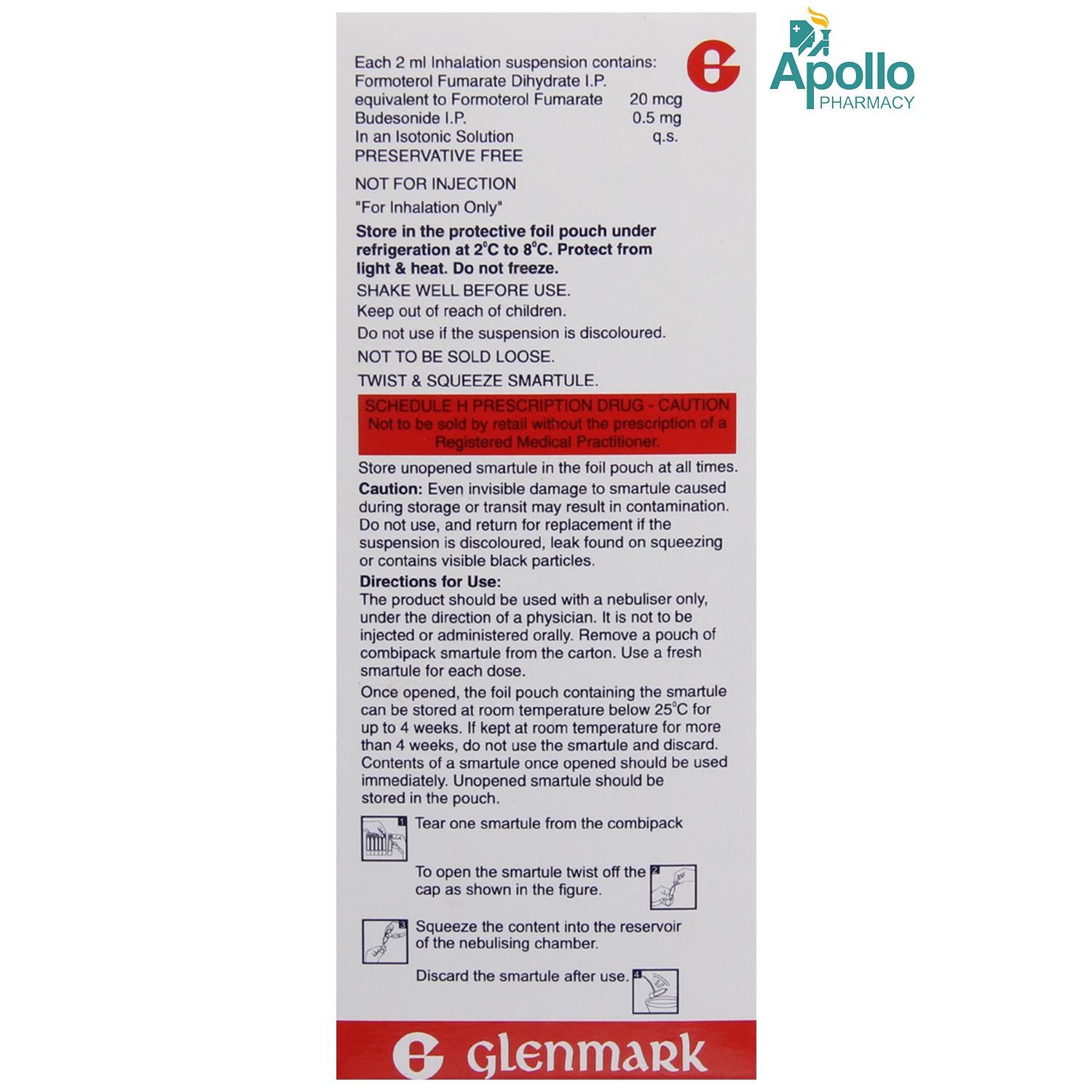 Nebzmart FB 0.5mg Smartules 7x2 ml Price, Uses, Side Effects ...