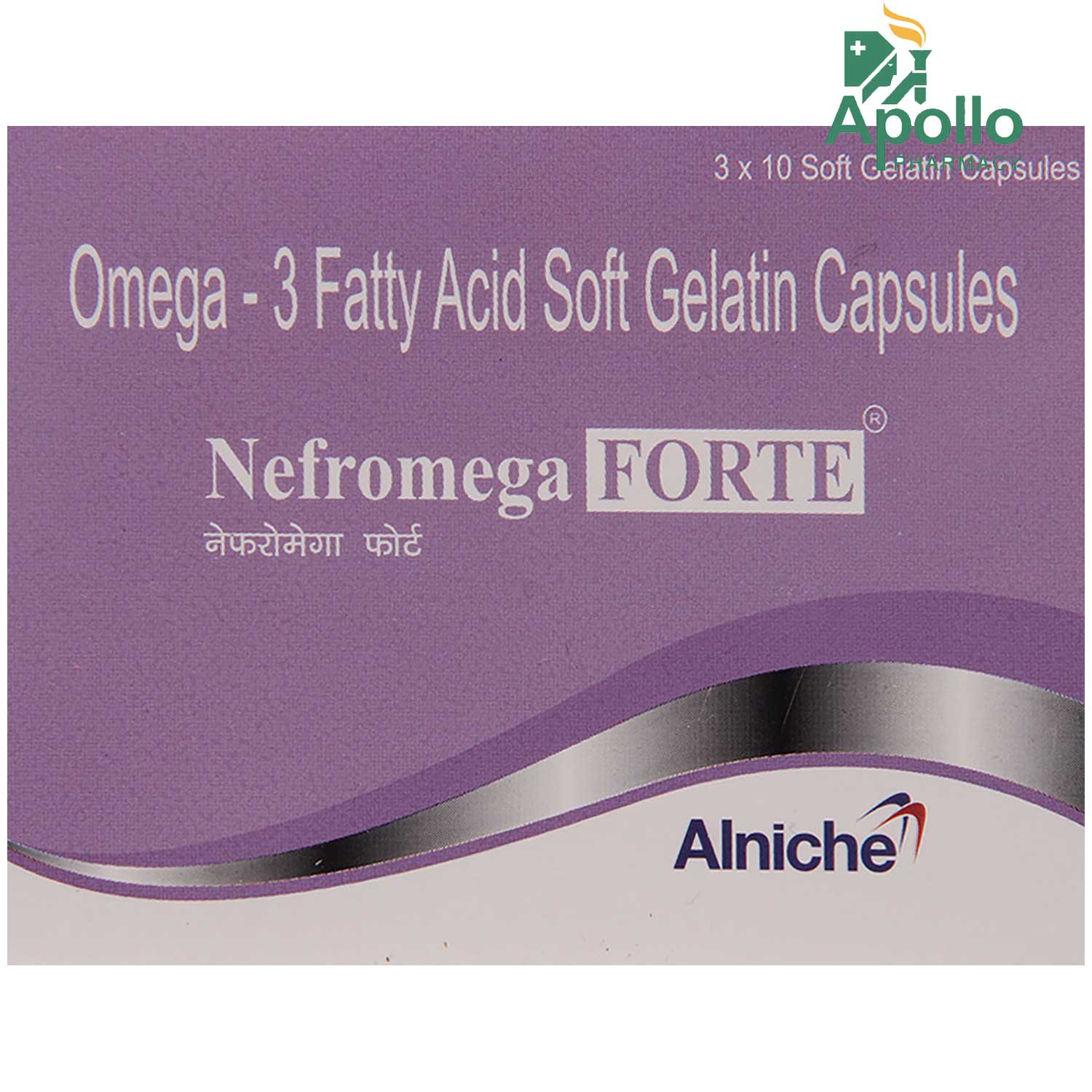Nefromega Forte Capsule 10's Price, Uses, Side Effects, Composition ...