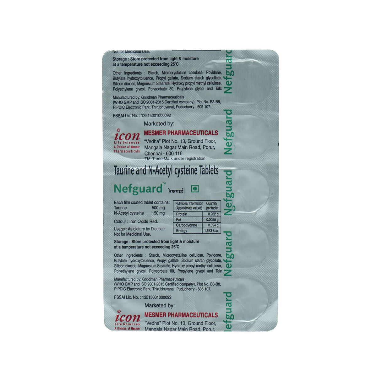 NEFGUARD TABLET Price, Uses, Side Effects, Composition - Apollo Pharmacy