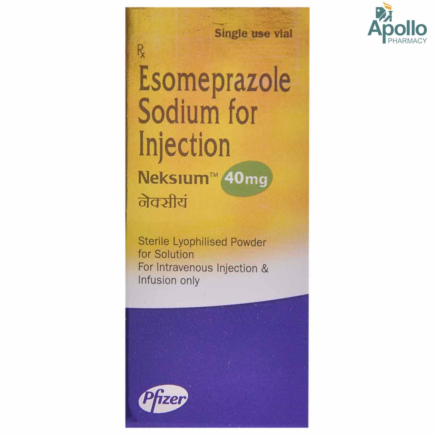 Neksium 40 mg Injection 1's Price, Uses, Side Effects, Composition ...