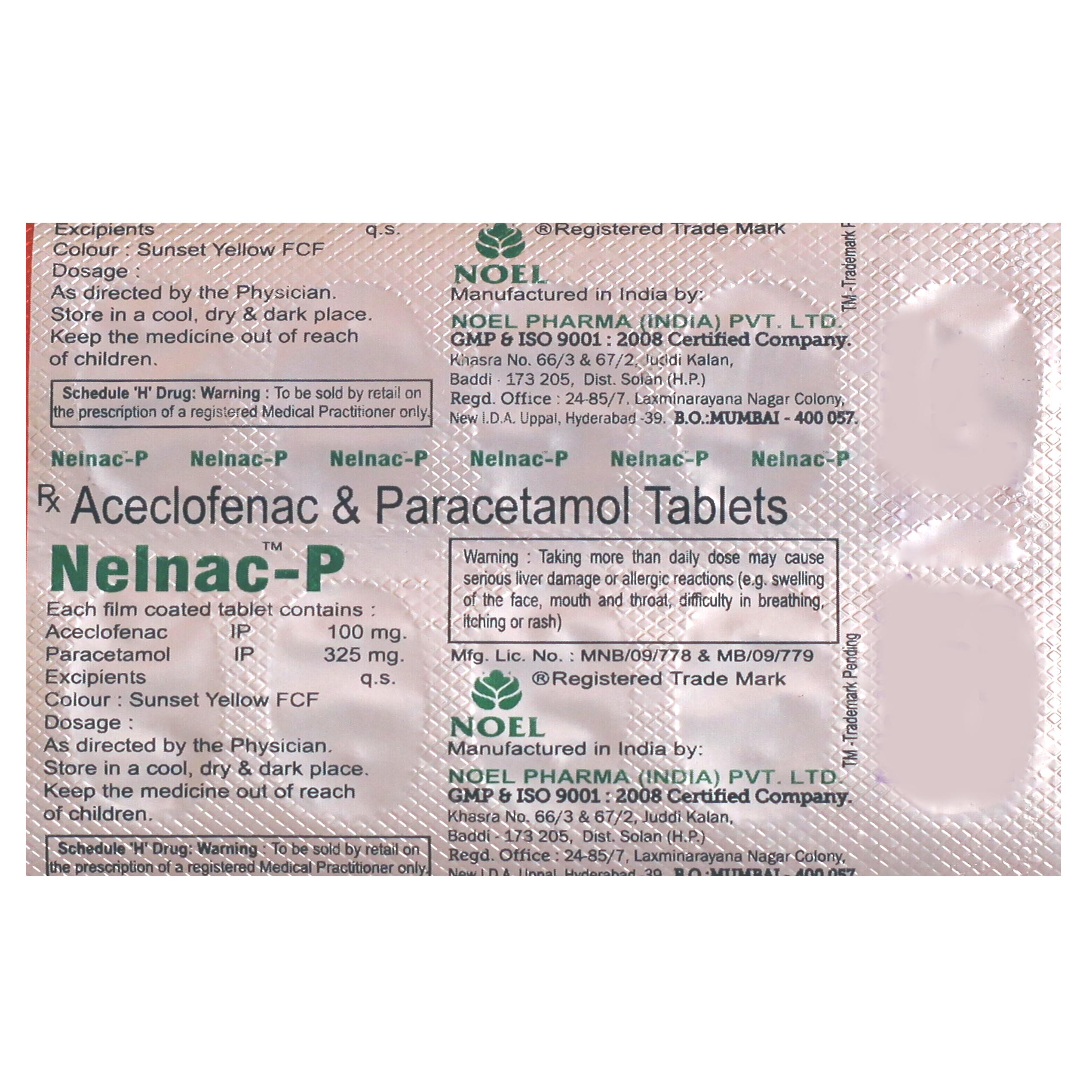 NELNAC P TABLET Price, Uses, Side Effects, Composition - Apollo Pharmacy