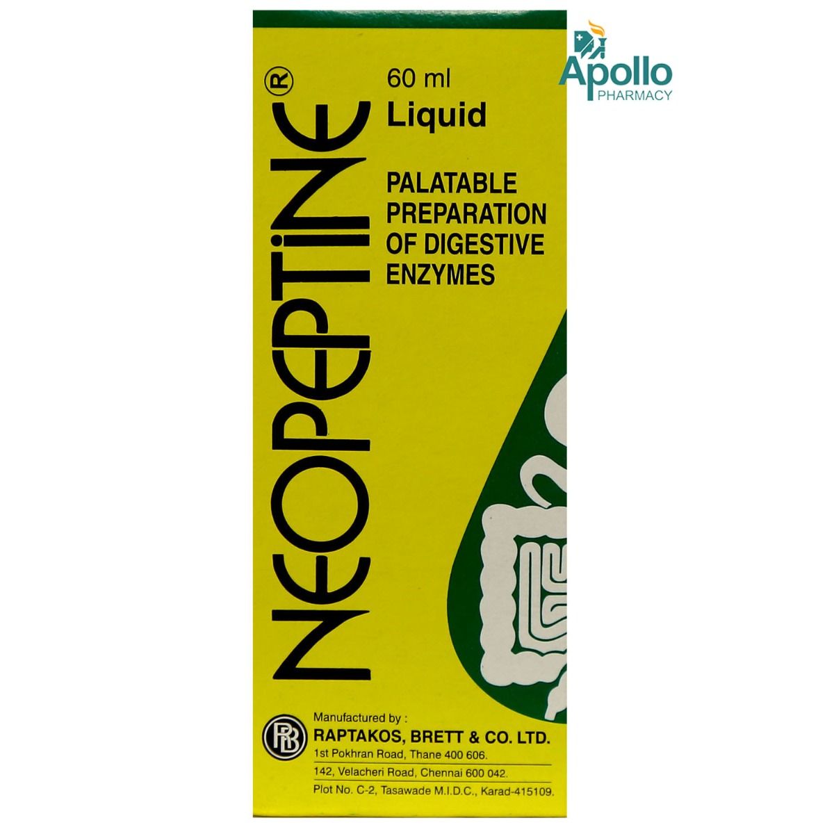 Neopeptine Liquid 60 ml Price, Uses, Side Effects, Composition - Apollo ...
