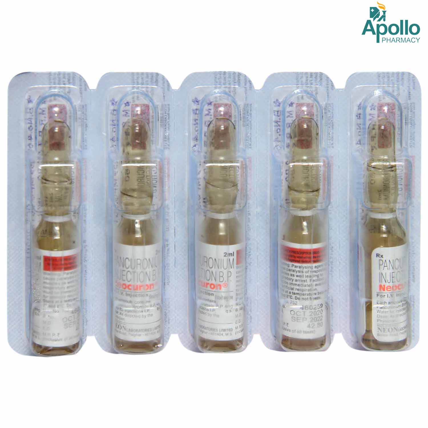 Neocuron 4 mg Injection 2 ml Price, Uses, Side Effects, Composition ...