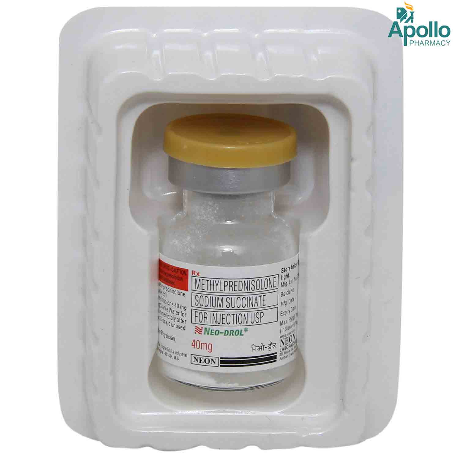 Neo-Drol 40 mg Injection 1's Price, Uses, Side Effects, Composition ...