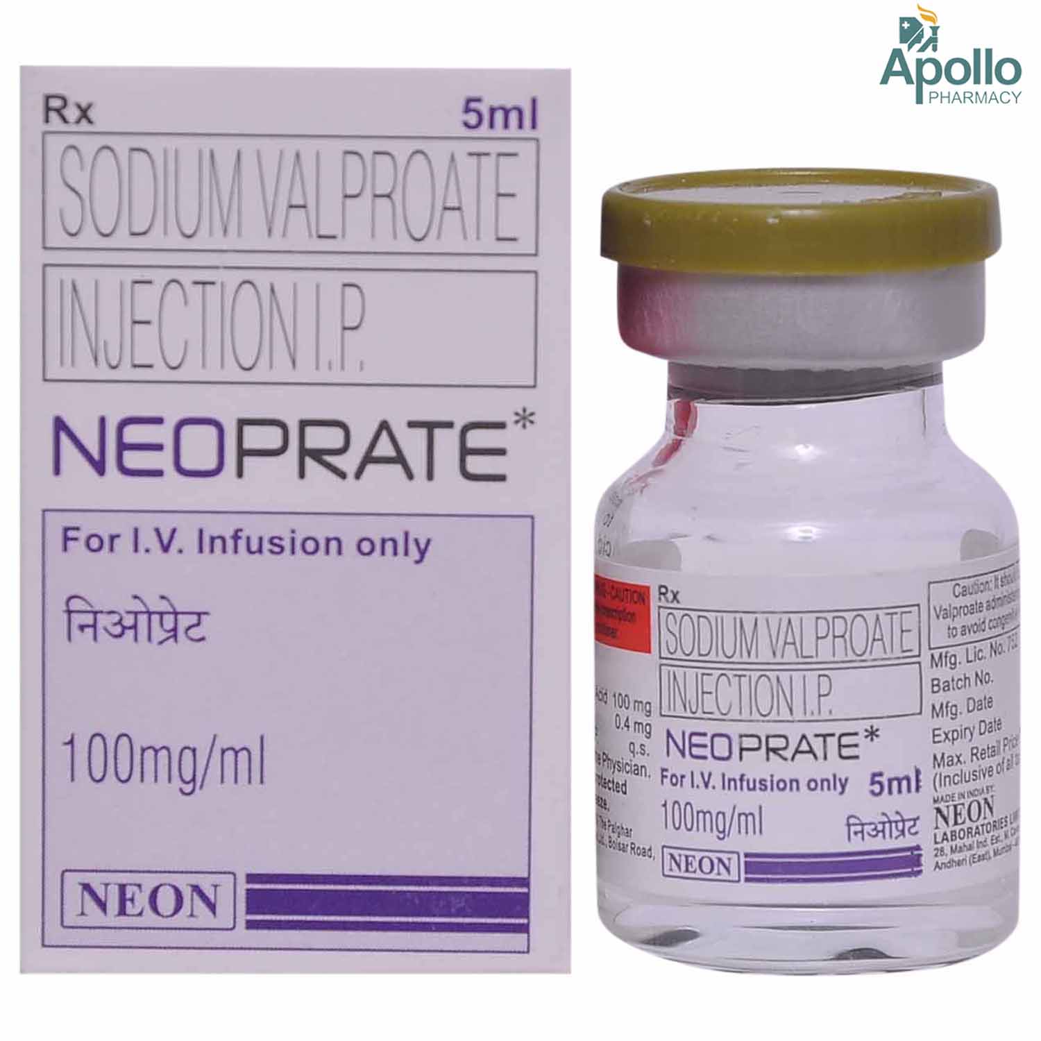 NEOPRATE INJECTION 5ML Price, Uses, Side Effects, Composition - Apollo ...