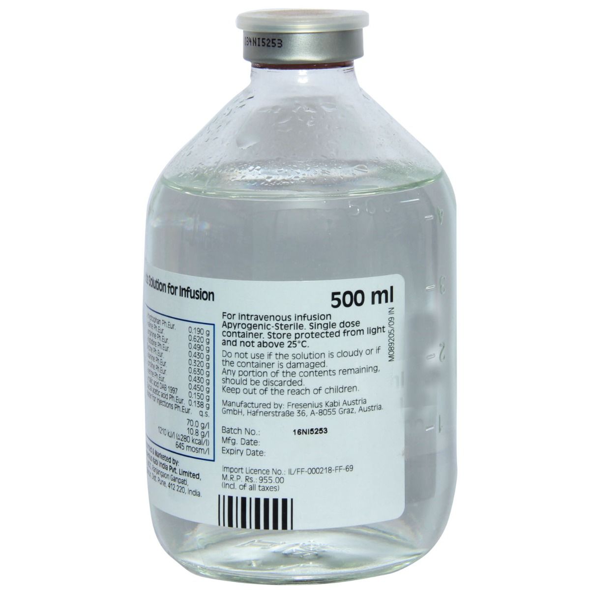 Nephrosterile 500ml Price, Uses, Side Effects, Composition - Apollo ...