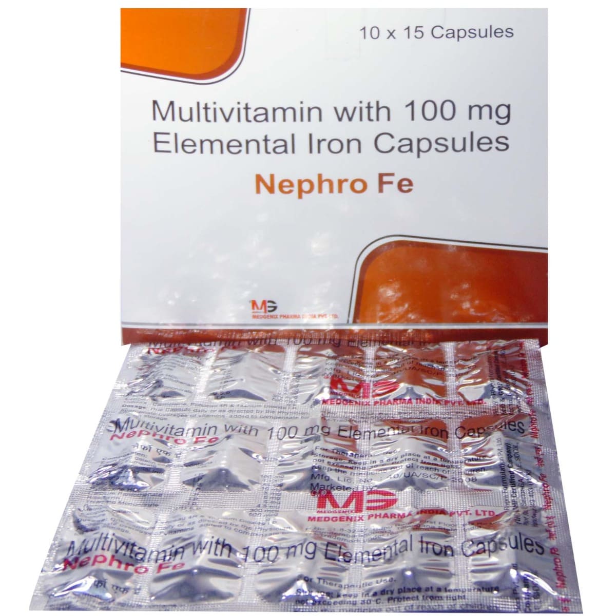 Nephro FE Tablet 15's Price, Uses, Side Effects, Composition - Apollo ...