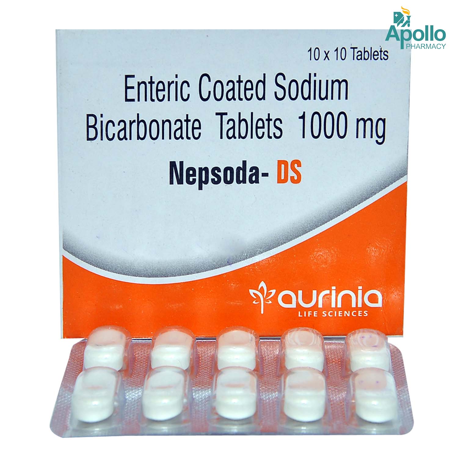 Nepsoda-Ds 1000mg Tablet 10's Price, Uses, Side Effects, Composition ...