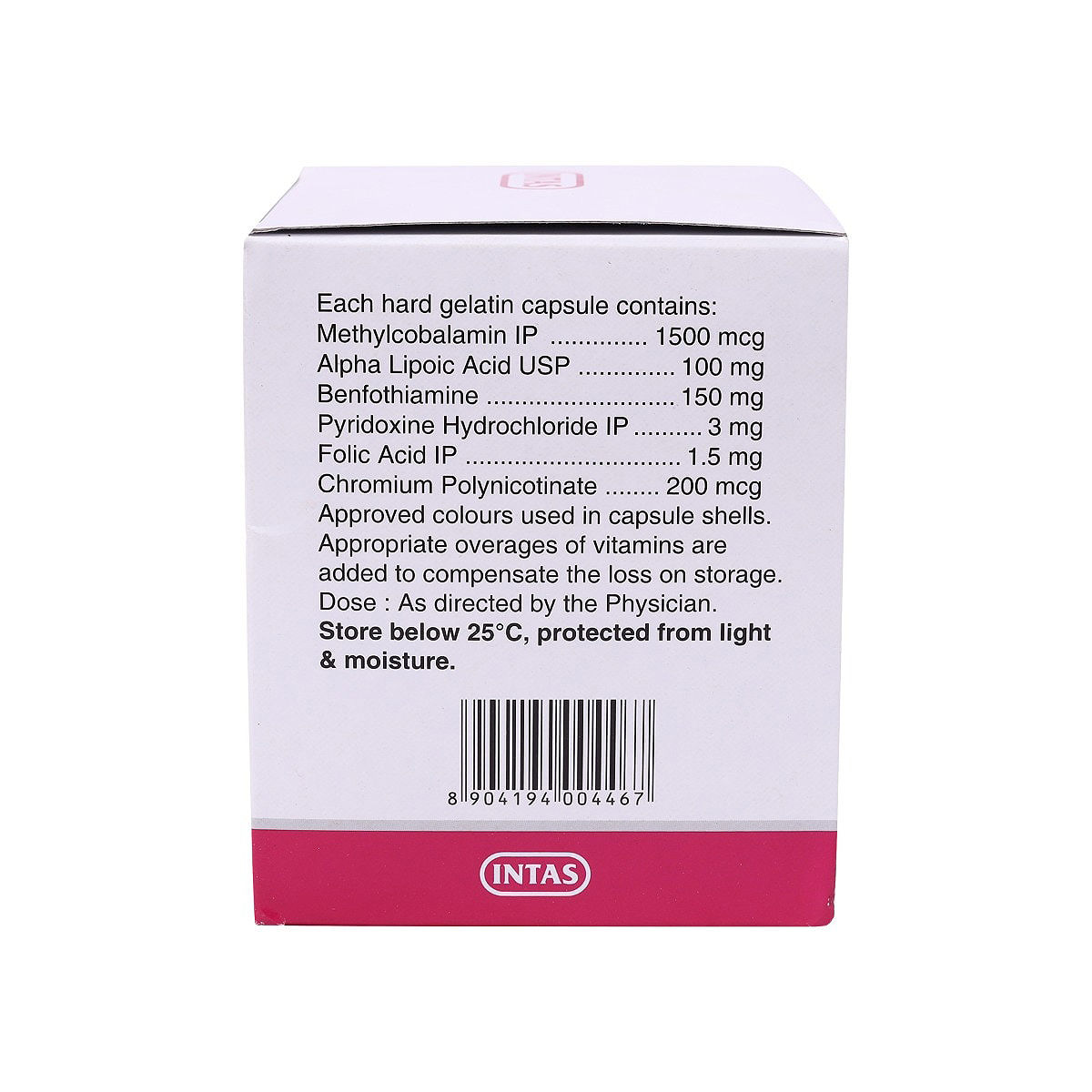 Nervz-B Capsule 10's Price, Uses, Side Effects, Composition - Apollo ...