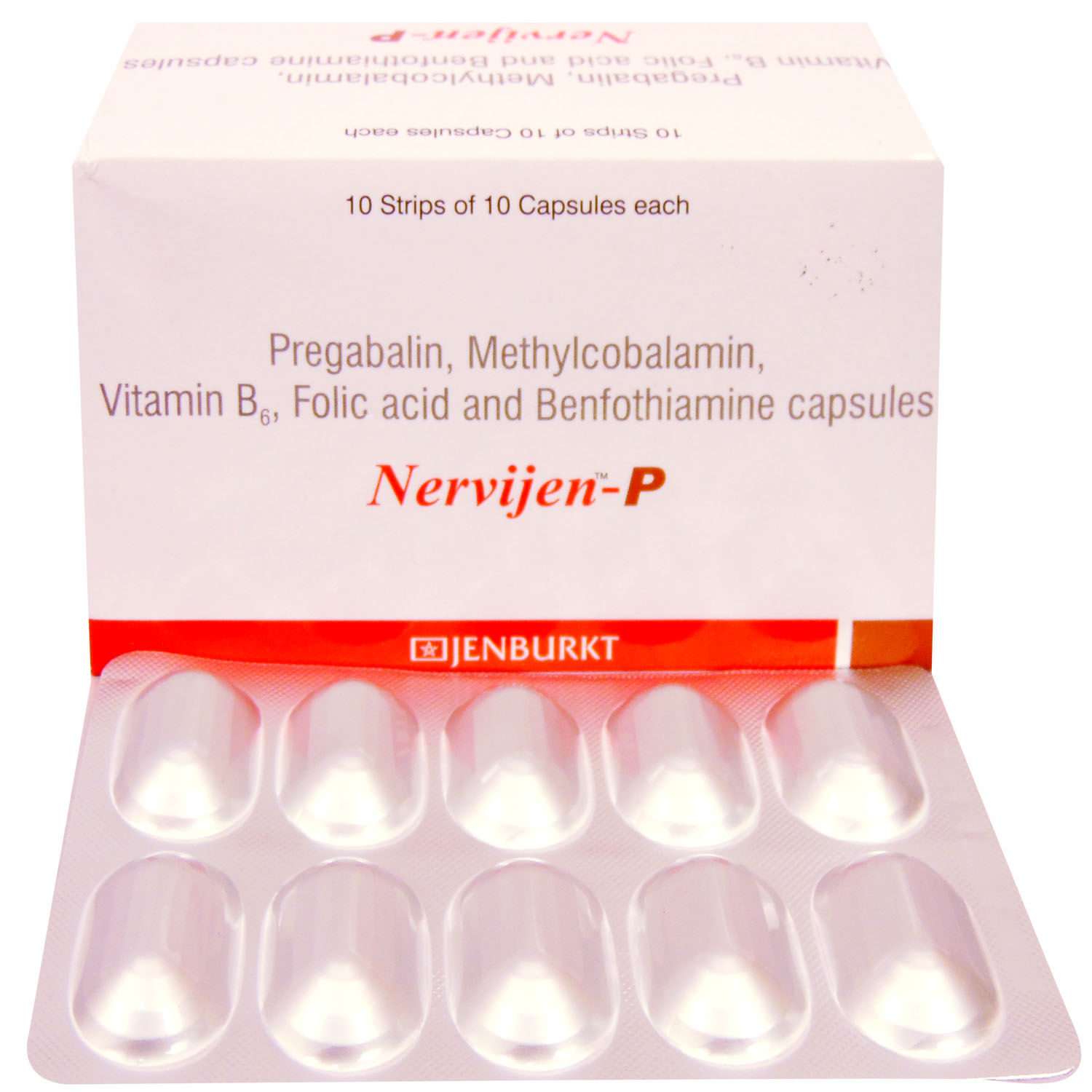 Nervijen-P Capsule 10's Price, Uses, Side Effects, Composition - Apollo ...