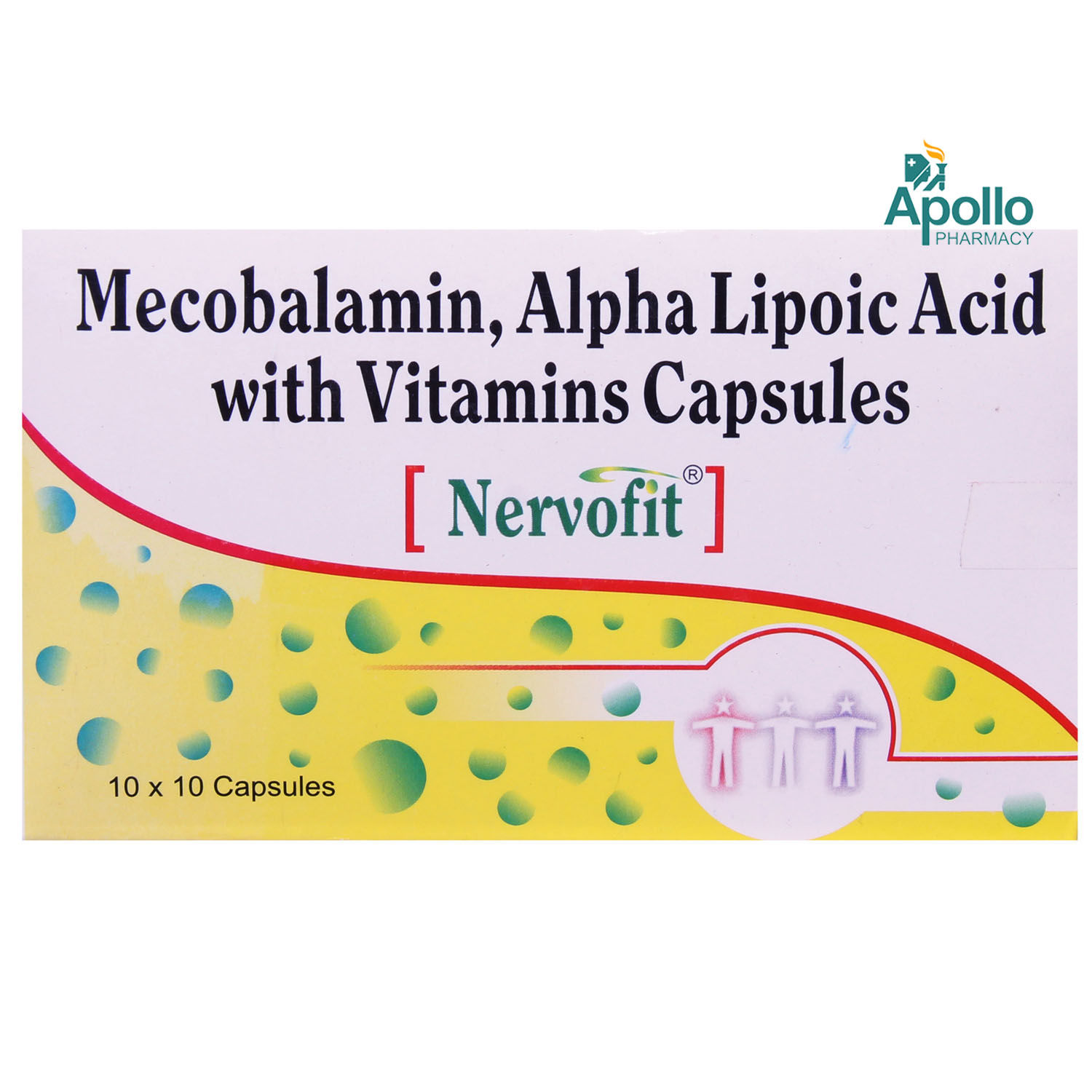 Nervofit Capsule 10's Price, Uses, Side Effects, Composition - Apollo ...