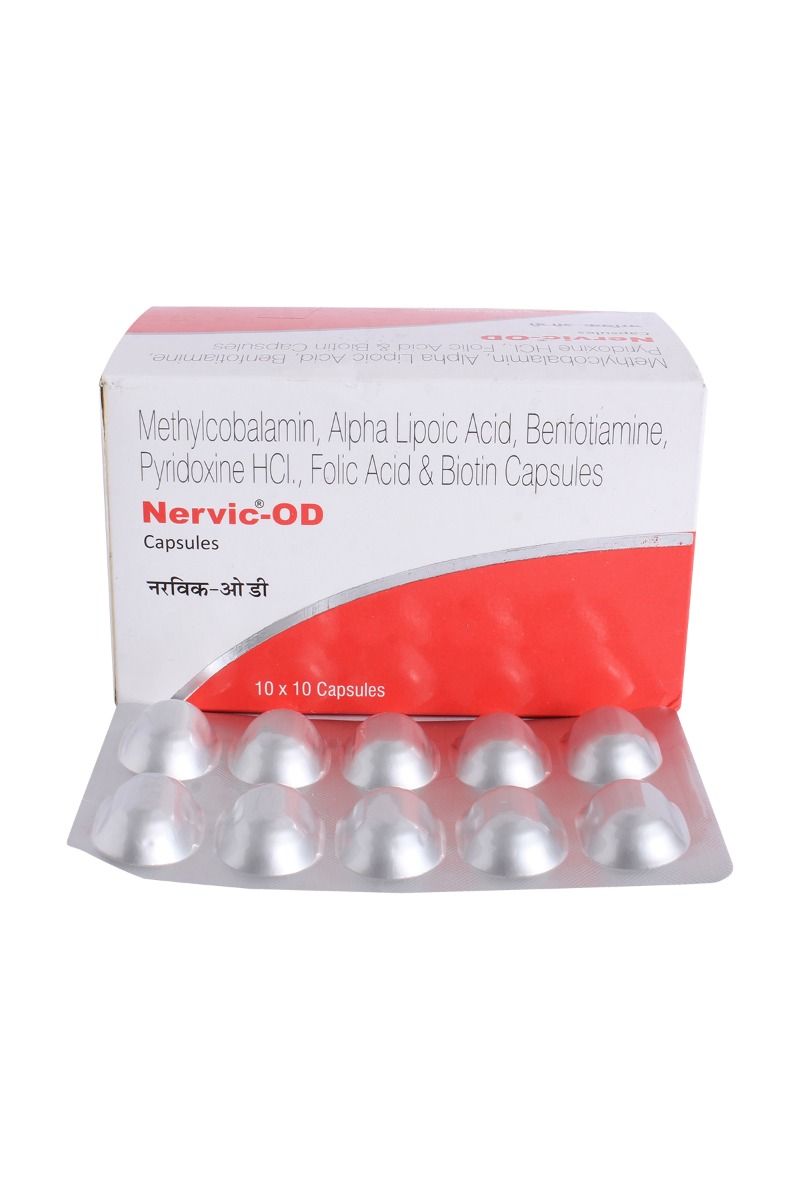 Nervic-Od Capsule 10's Price, Uses, Side Effects, Composition - Apollo ...