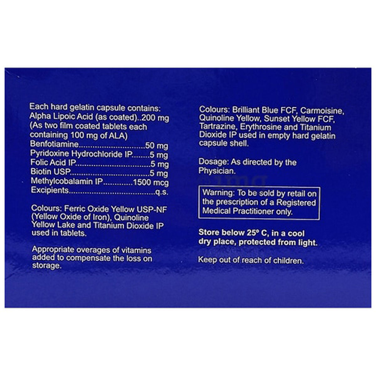 Nervmax Active Capsule 10'S Price, Uses, Side Effects, Composition ...