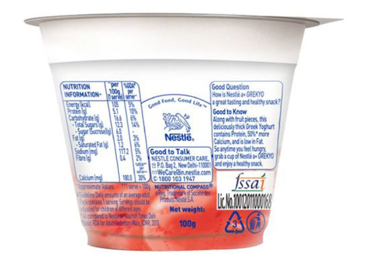 Nestle A+ Greek Yoghurt Strawberry, 100 gm Price, Uses, Side Effects, Composition - Apollo Pharmacy