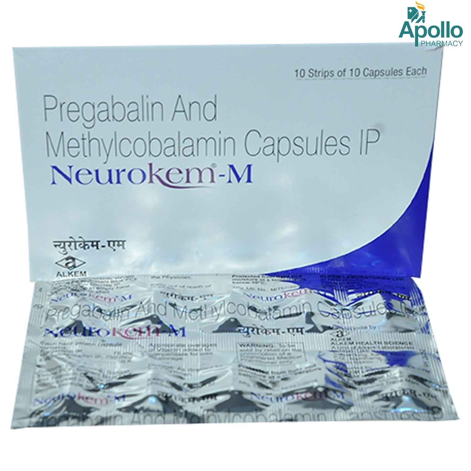 Neurokem M Tablet Price, Uses, Side Effects, Composition - Apollo Pharmacy