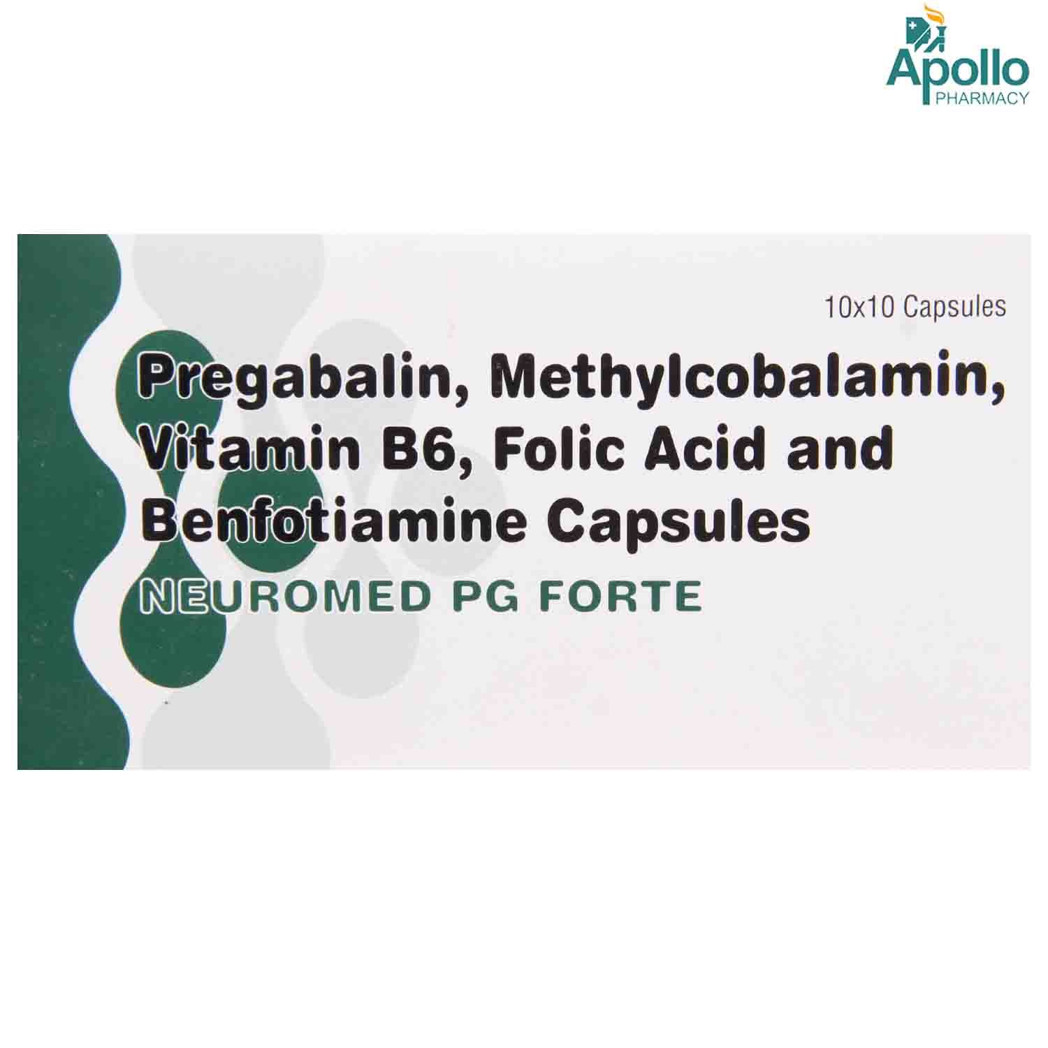 Neuromed PG Forte Capsule 10's Price, Uses, Side Effects, Composition - Apollo Pharmacy
