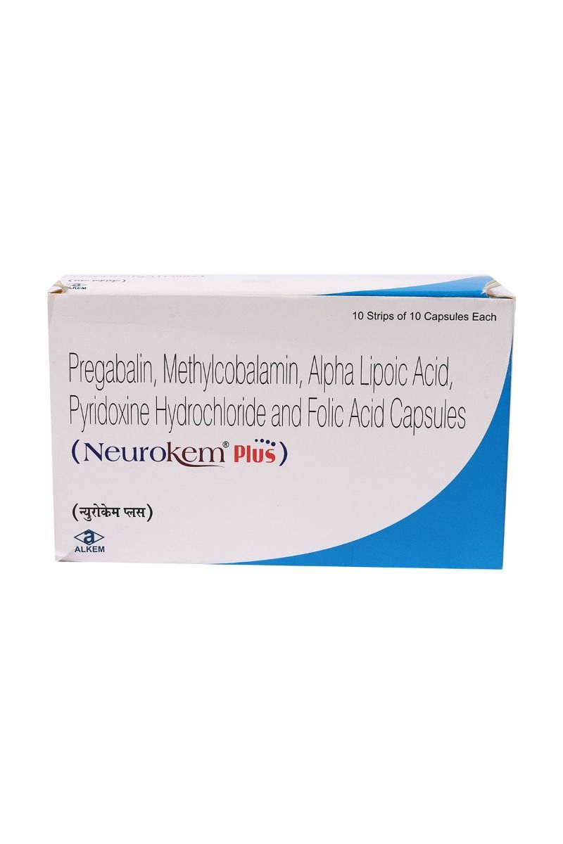 NEUROKEM PLUS CAPSULE 10'S Price, Uses, Side Effects, Composition - Apollo Pharmacy
