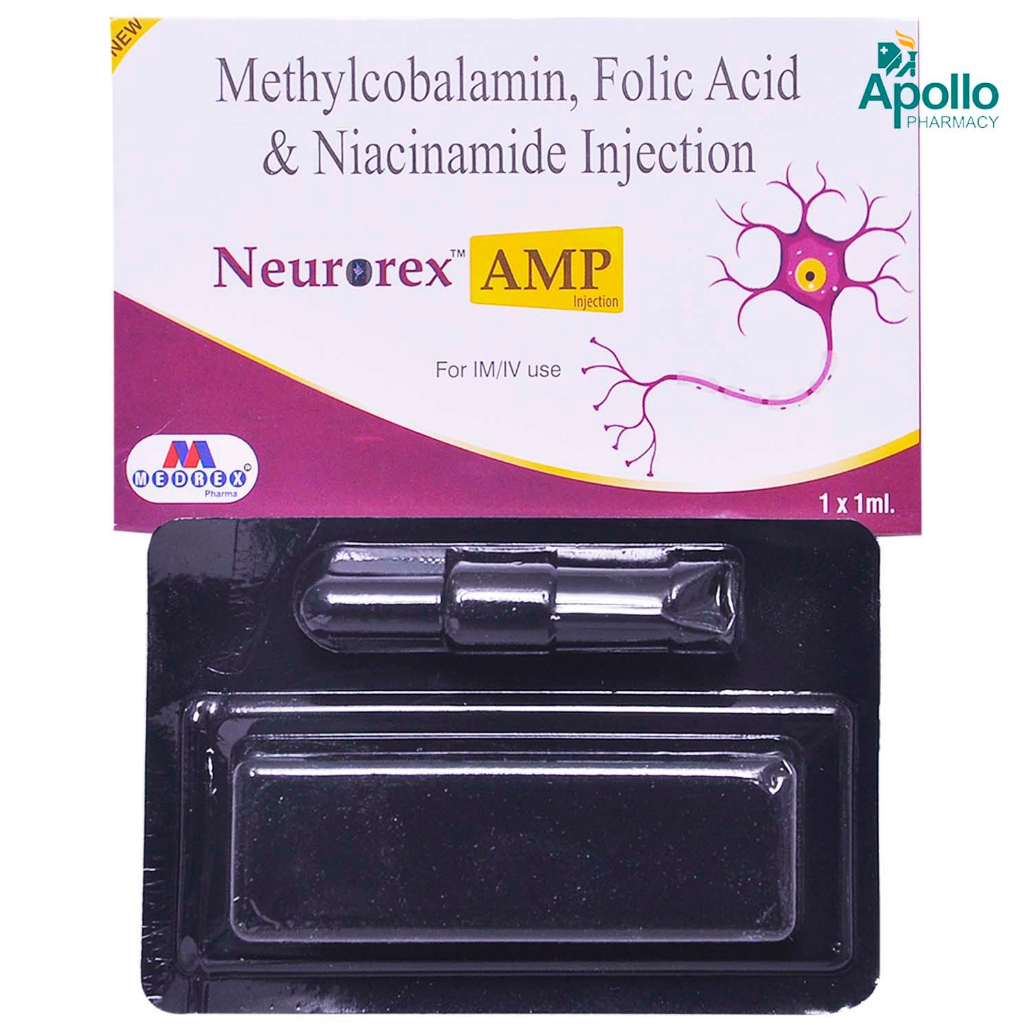 Neurorex Injection 1's Price, Uses, Side Effects, Composition - Apollo ...
