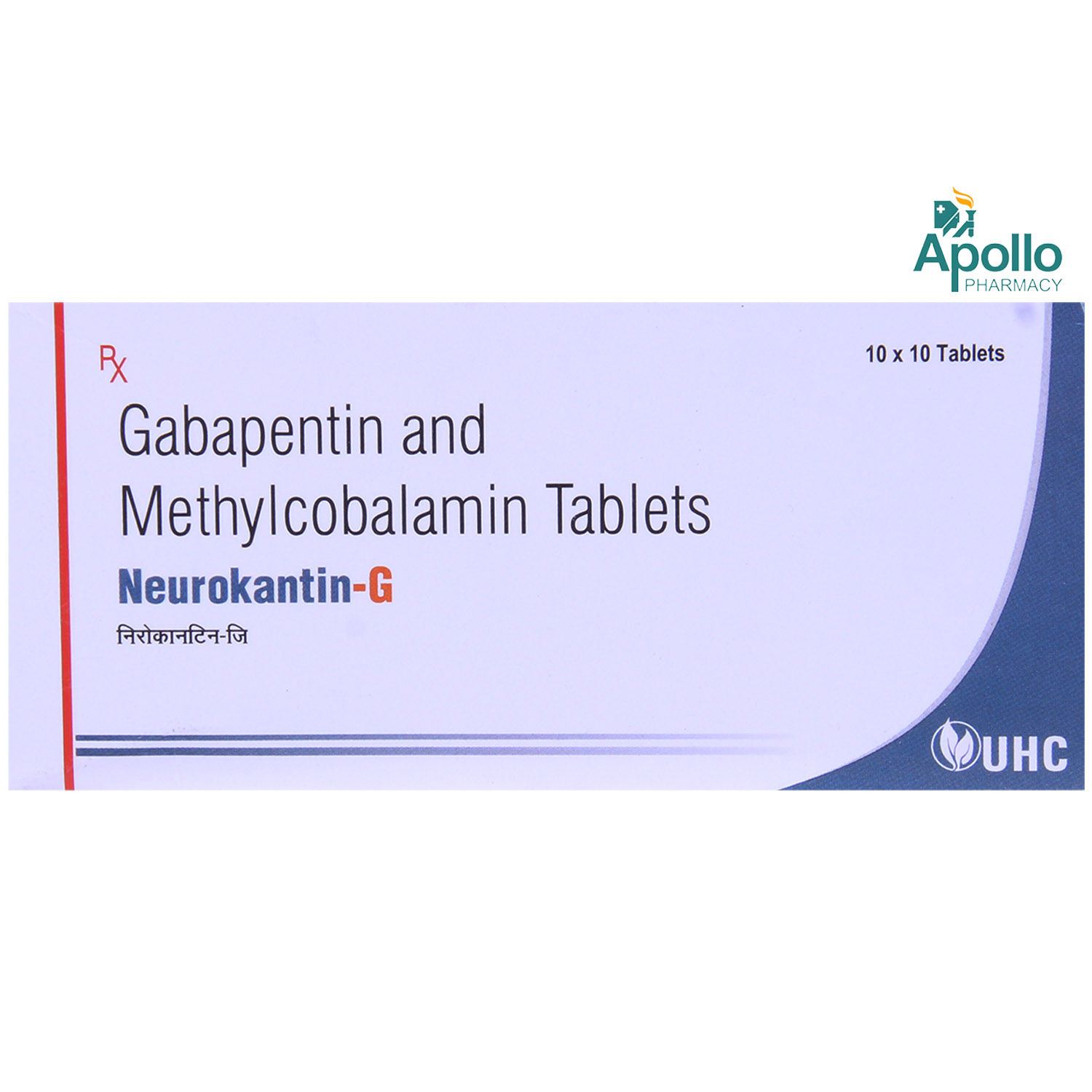 Neurokantin-G Tablet 10's Price, Uses, Side Effects, Composition ...