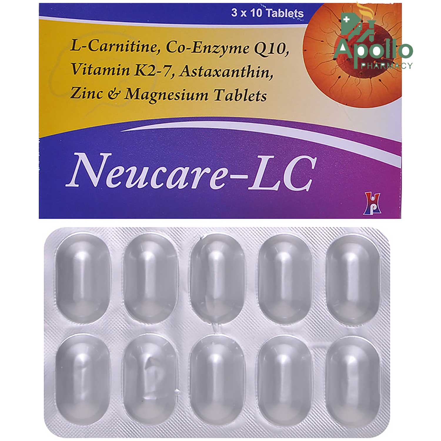 Neucare LC Tablet 10's Price, Uses, Side Effects, Composition - Apollo ...
