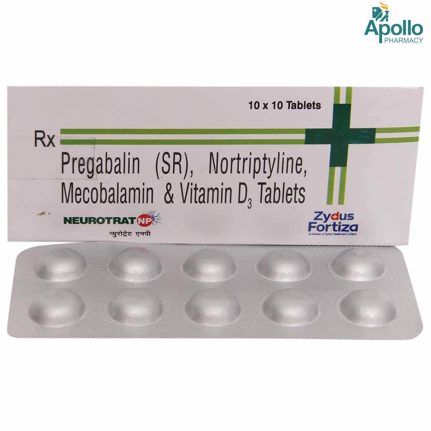 Neurotrat NP Tablet 10's Price, Uses, Side Effects, Composition ...