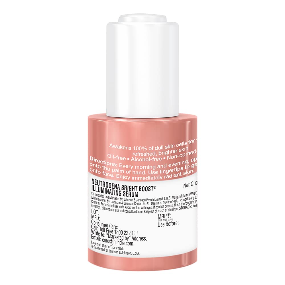 Neutrogena Bright Boost Illuminating Serum, 30 ml Price, Uses, Side ...