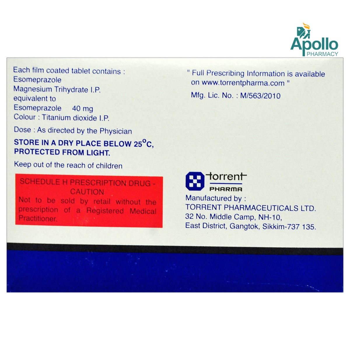 Nexpro Fast 40 Tablet 10's Price, Uses, Side Effects, Composition ...